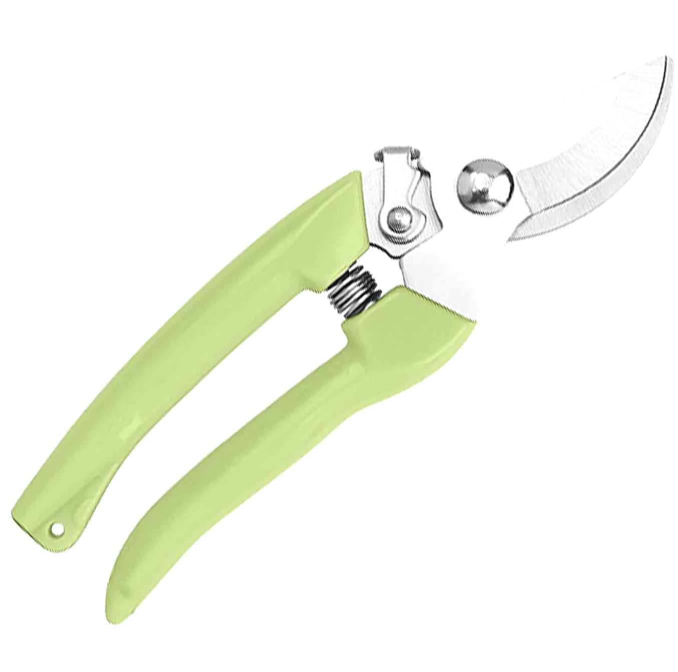 Wellsay Curved Gardening Scissors with Stainless Steel Blades for ...