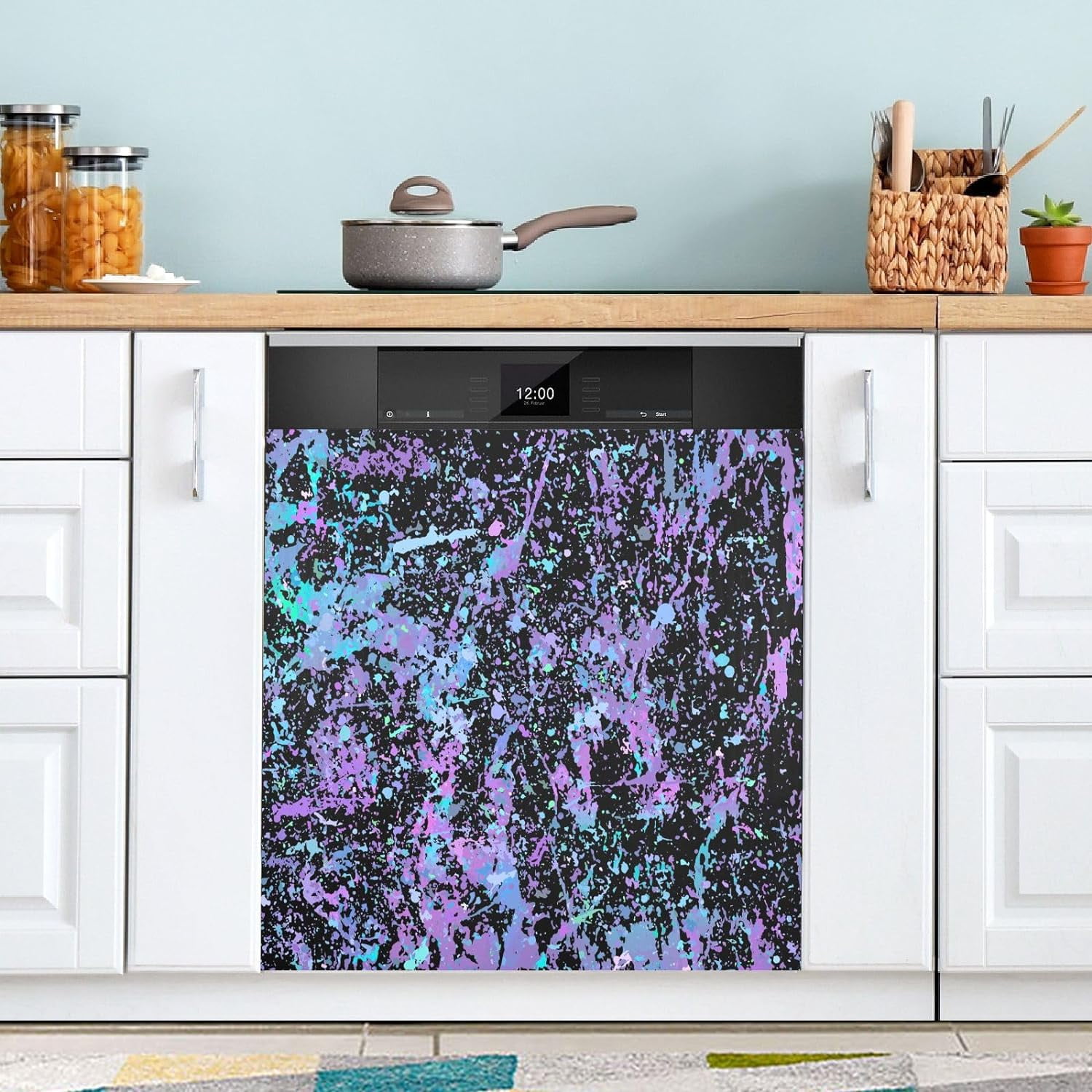 Wellsay Cute Chickens Dishwasher Magnet Cover, Kitchen Dish Washer Door ...