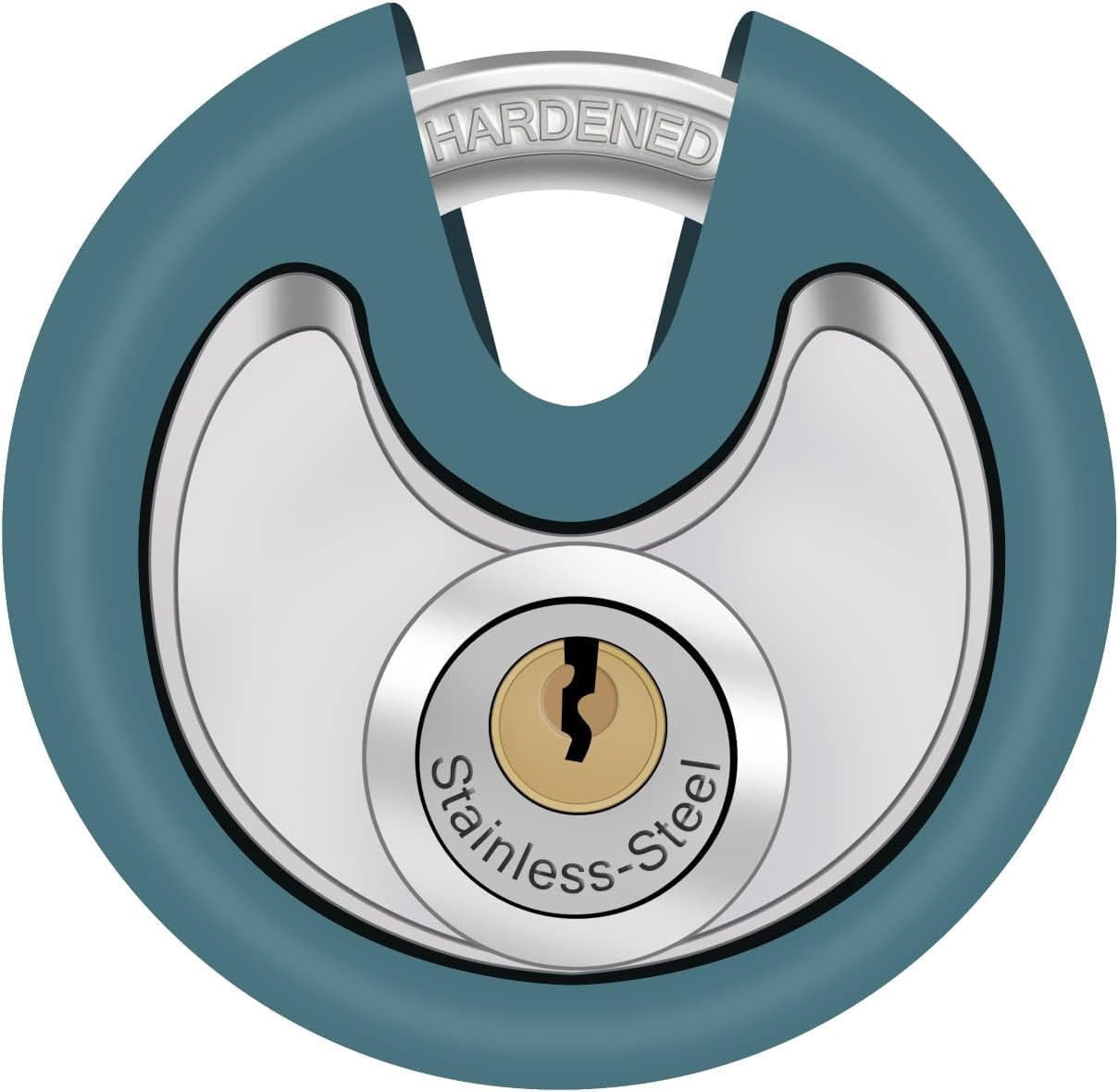 Wellsay Disc Storage Lock for Storage Unit, Outdoor Waterof Round ...