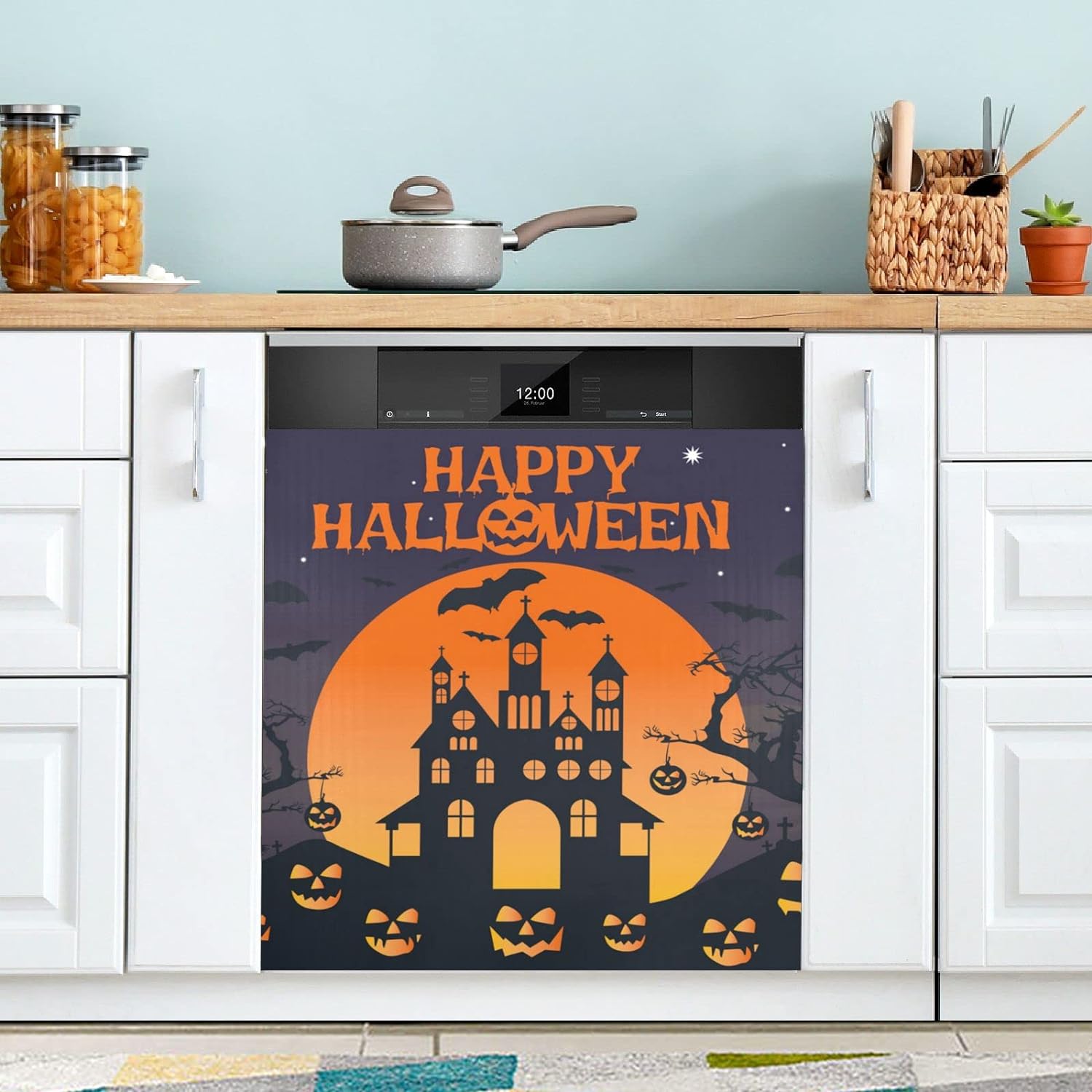 Wellsay Dishwasher Magnet Cover Colorful Fresh Citrus Fruits Lemom ...