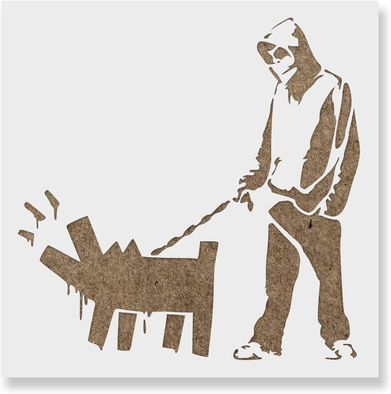 Wellsay Dog B Banksy Stencil - Wall Art, Banksy, Banksy Art, Banksy ...