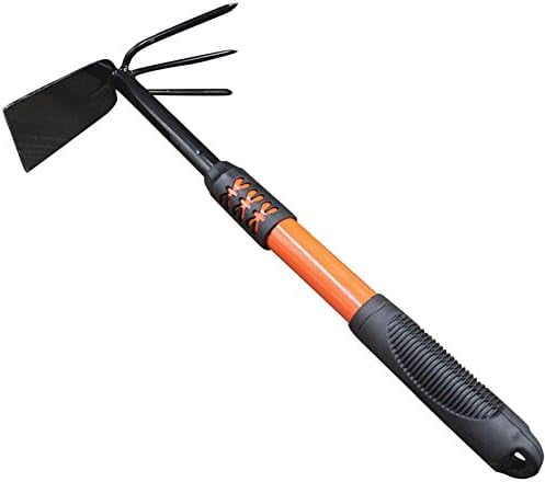 Wellsay Dual Head Hoe Cultivator Combo Garden Tool Gardening - Walmart.com