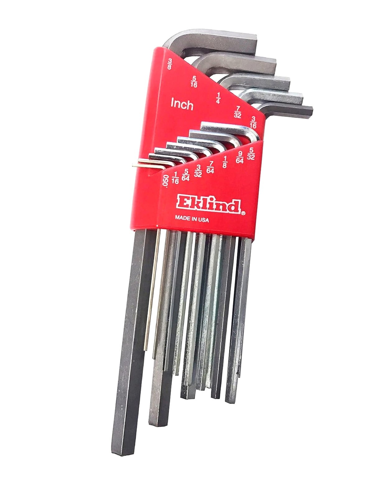 Wellsay EKLIND 11213 Bright Hex Key Wrench Set - 13 Pieces SAE Inch ...