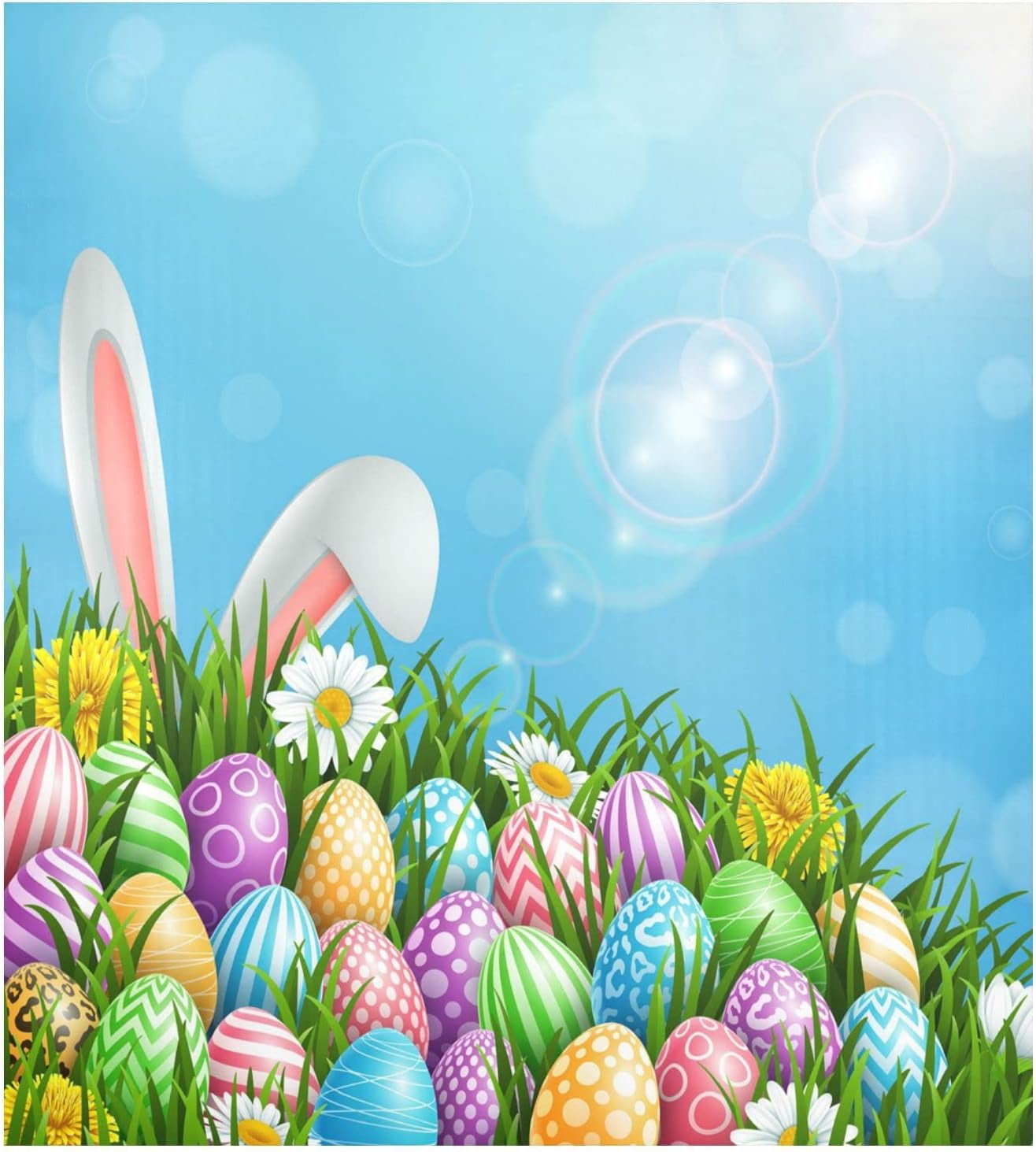 Wellsay Easter Egg Magnetic Dishwasher Cover, 23x26in Magnetic ...