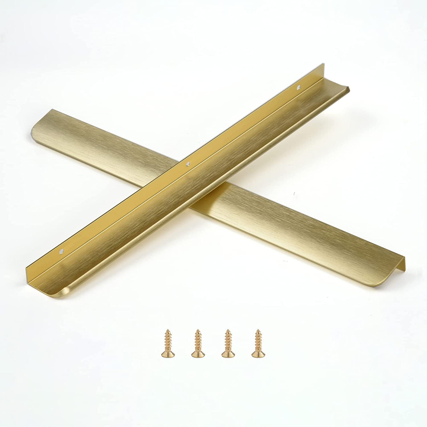 Wellsay Edge nger Tab Pulls for cabinets Kitchen Concealed Drawer Pull ...