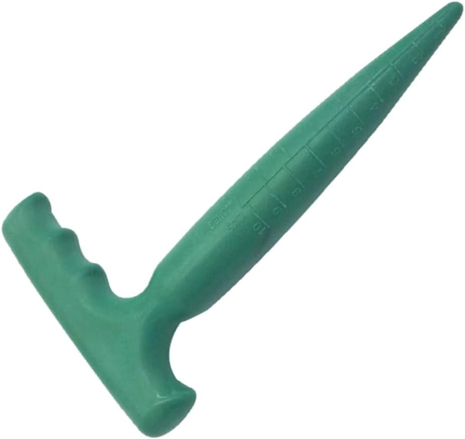 Wellsay Ergonomic Cranked Handle Plastic Dibber Tool Dispenser for ...