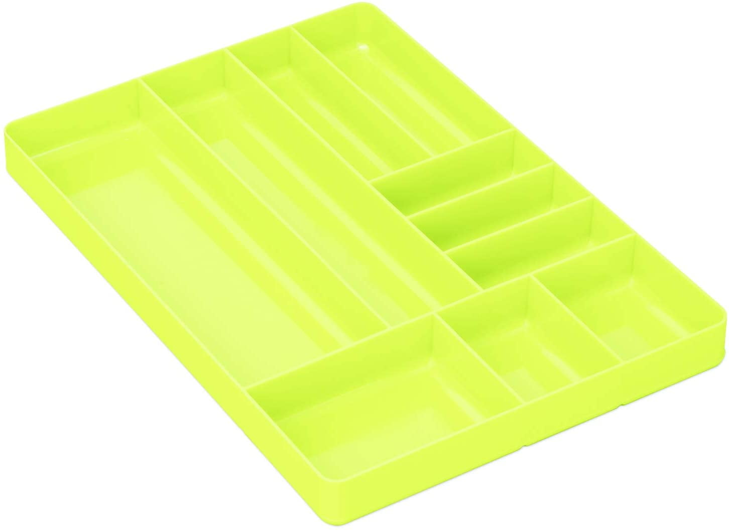 Wellsay Ernst MFG 10 Compartment Drawer Organizer: Heavy Duty Stackable ...