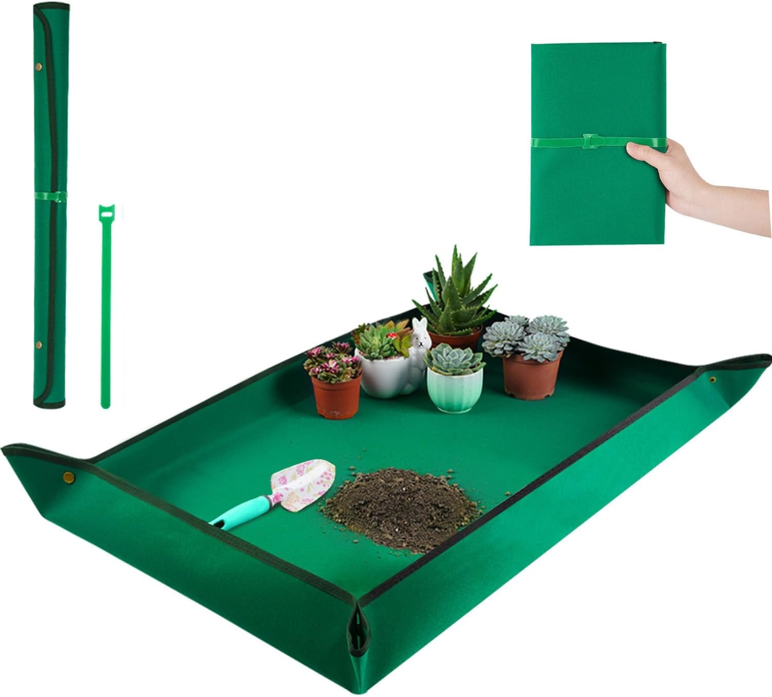Wellsay Extra Large Repotting Mat for House Plants Transplanting and ...