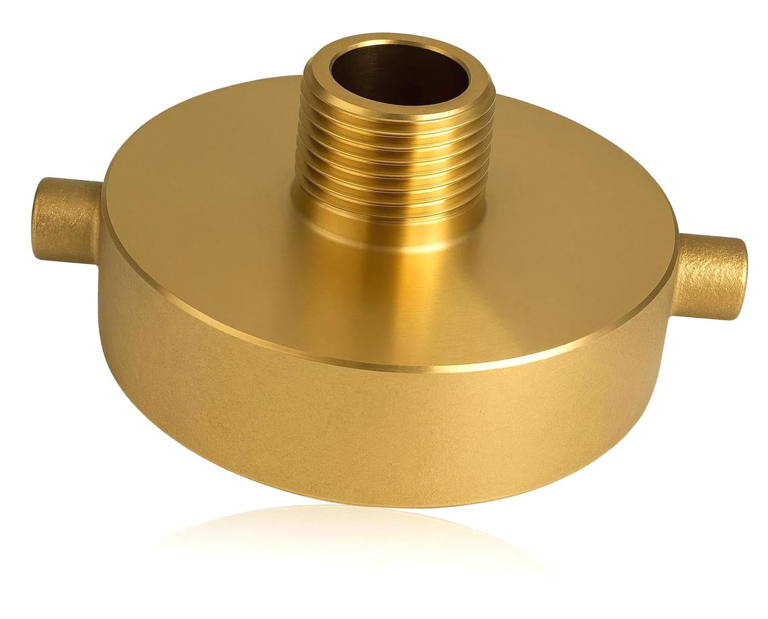 Wellsay Fire Hydrant Hose Connector 2-1/2" NST(NH) Female to 3/4" GHT ...