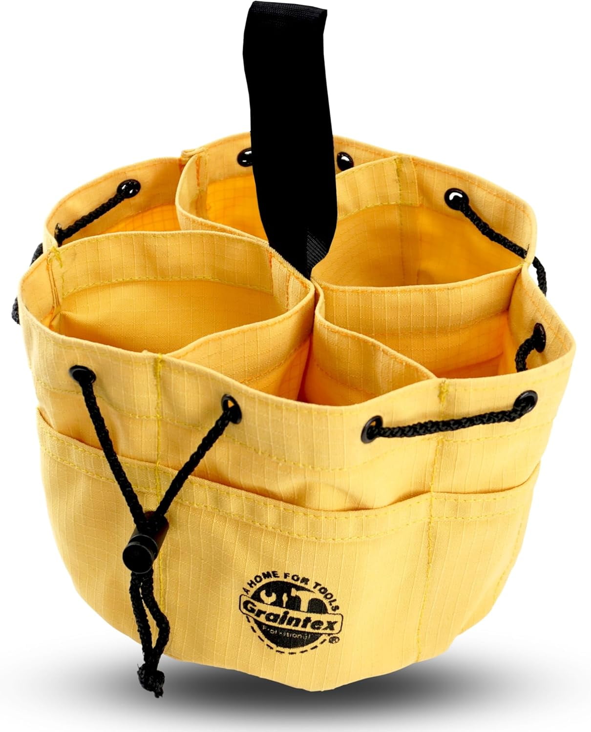 Wellsay GB2891 18 Pockets Grab Bag Yellow Color Rip-stop Canvas ...