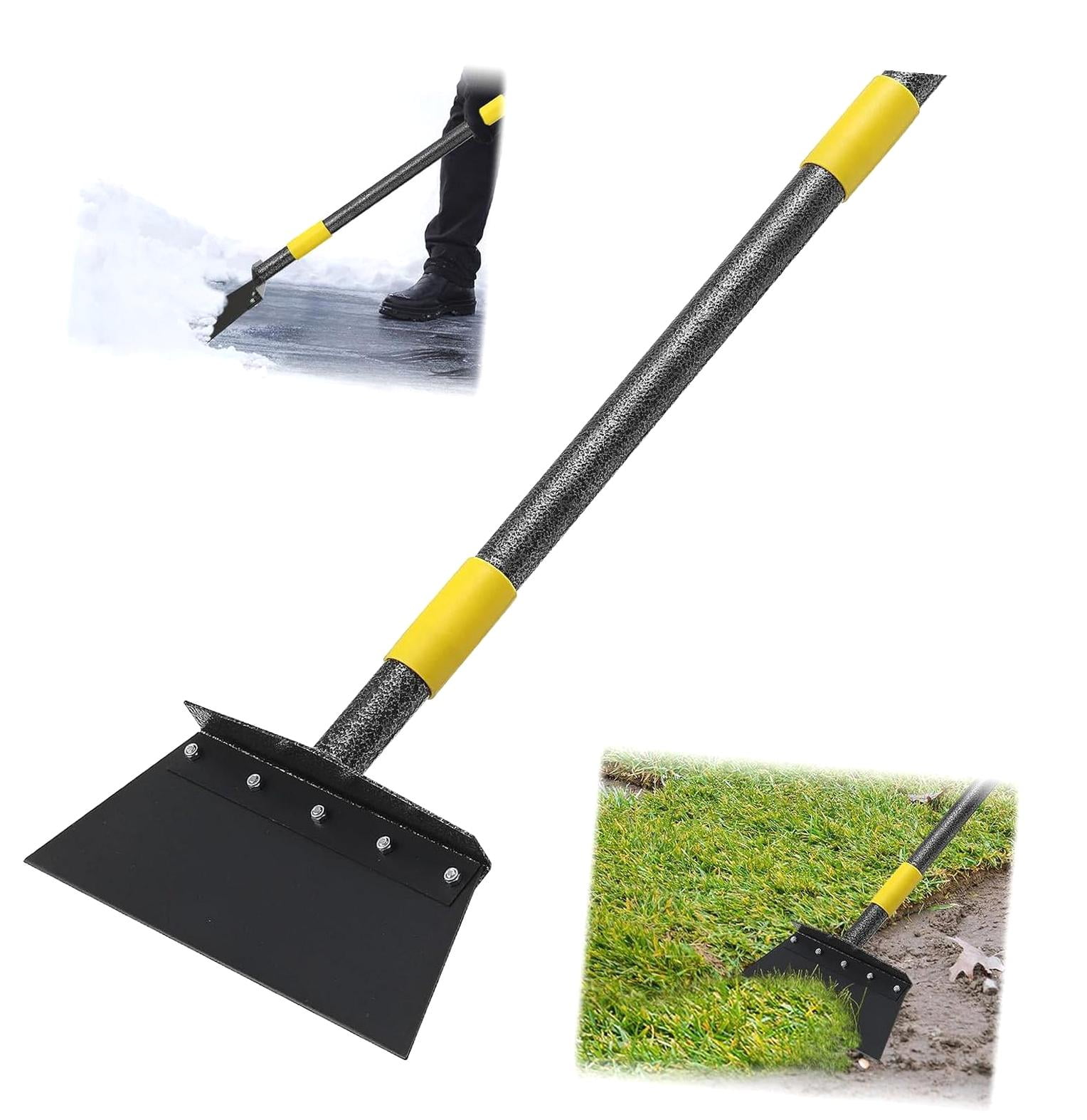 Wellsay Garden Cleaning Shovel, 60" Versatile Flat Shovel, Hand ...