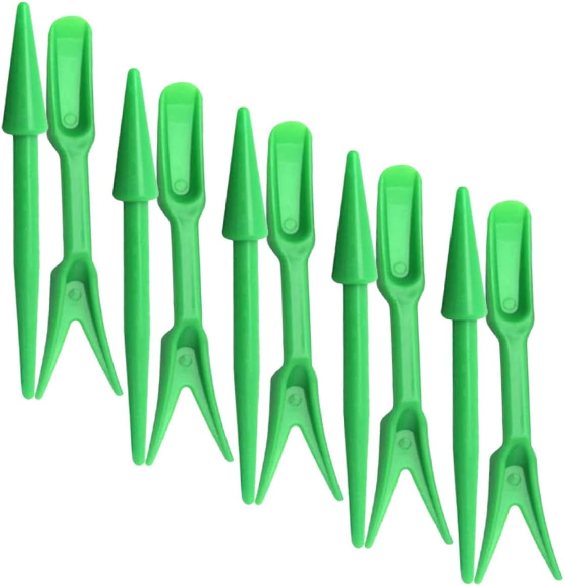 Wellsay Garden Planter Kit 10 Pack Plant Dibbers Sow Punng Tool for ...