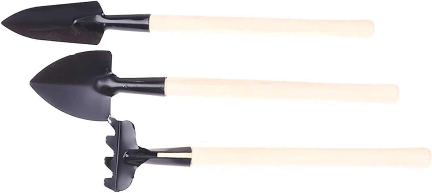 Wellsay Garden Shovel,Garden Trowel, 2/3PCs/Set Shovel Rake Plng Tools ...