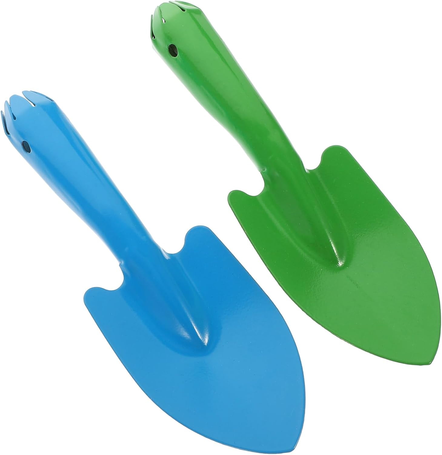 Wellsay Garden Shovel Tool 2 Piece Set Mini Gardening Spade Sturdy Iron ...