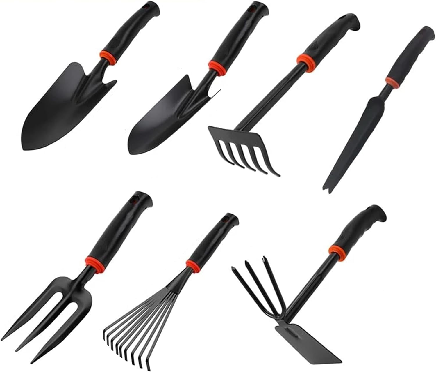 Wellsay Garden Tool Set (Garden Tool Set, 7 Pieces, Gardening Tool Kit ...