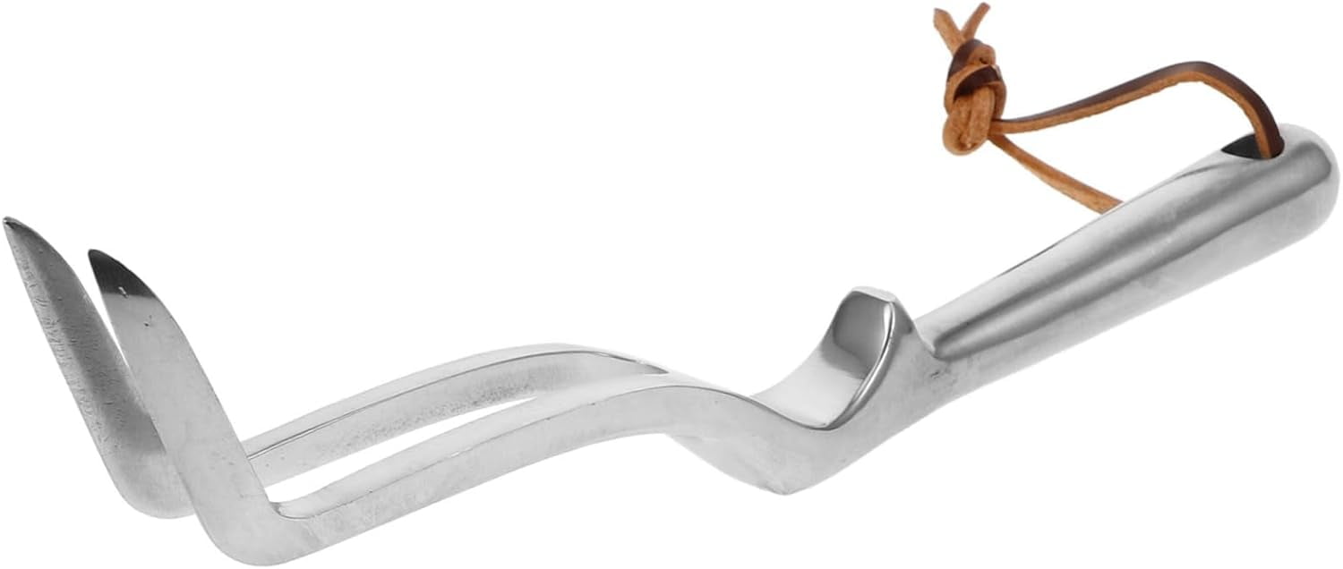 Wellsay Garden Tool Set Small Rake Hand Cultivator and Weeding Rake for ...