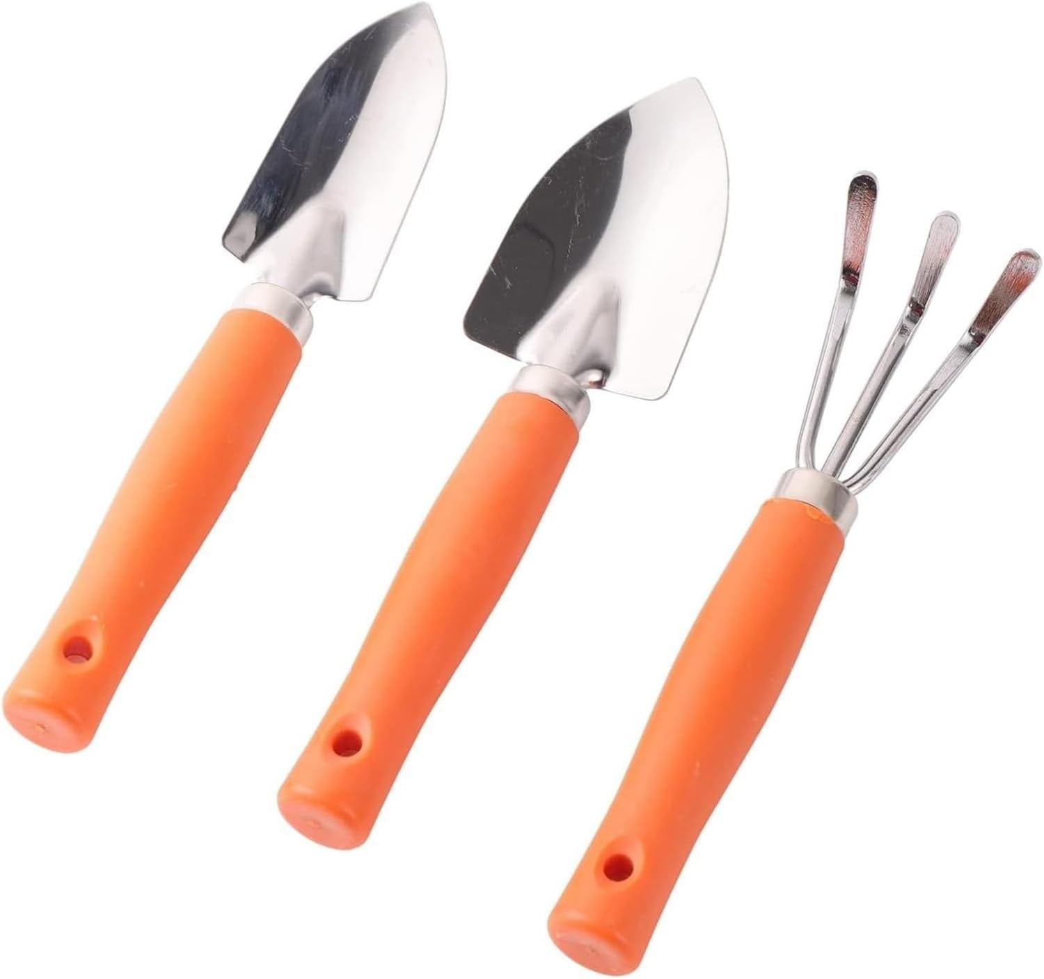 Wellsay Garden Tools Gardening Tools Garden Tool Set -3 Piece Aluminum ...