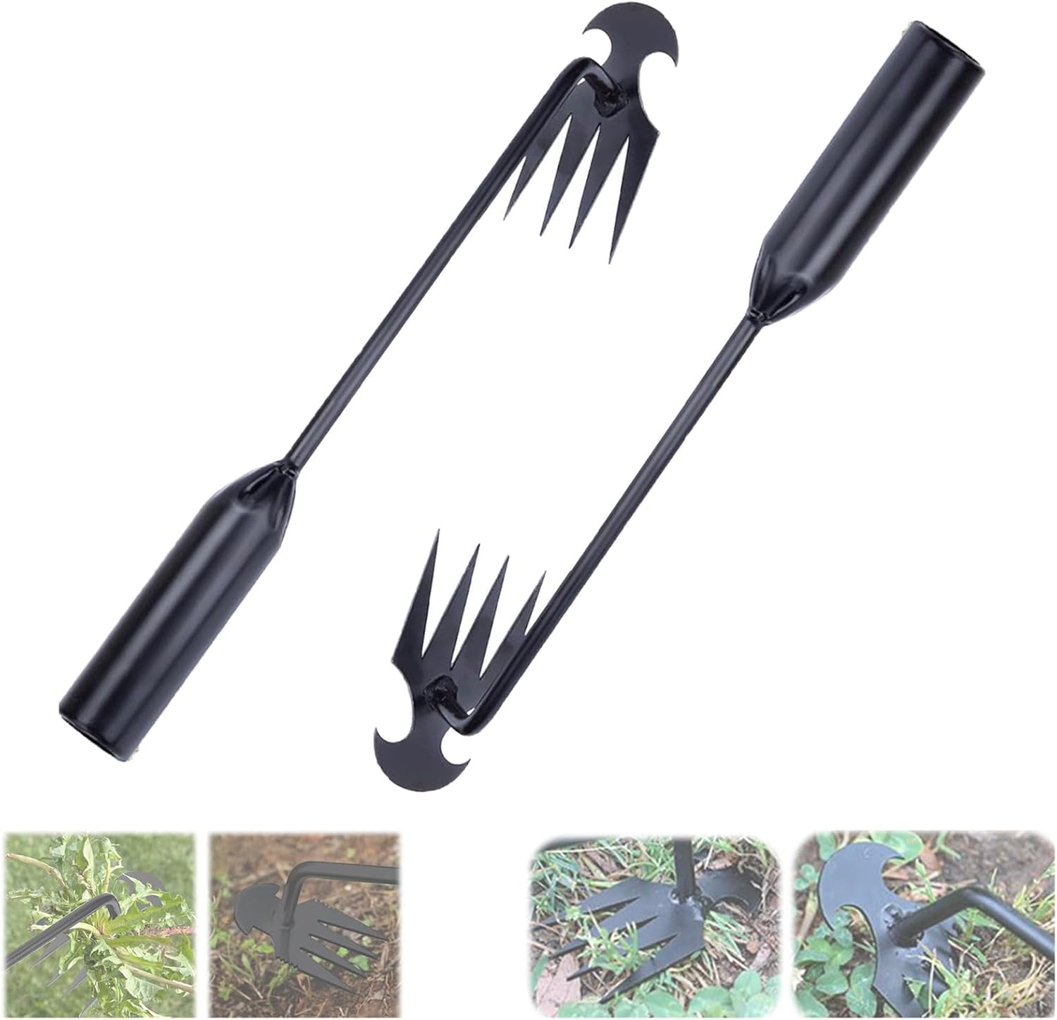 Wellsay Garden Weed Pulling Tool Uoting Weeding Tool Weed Puller Tool ...