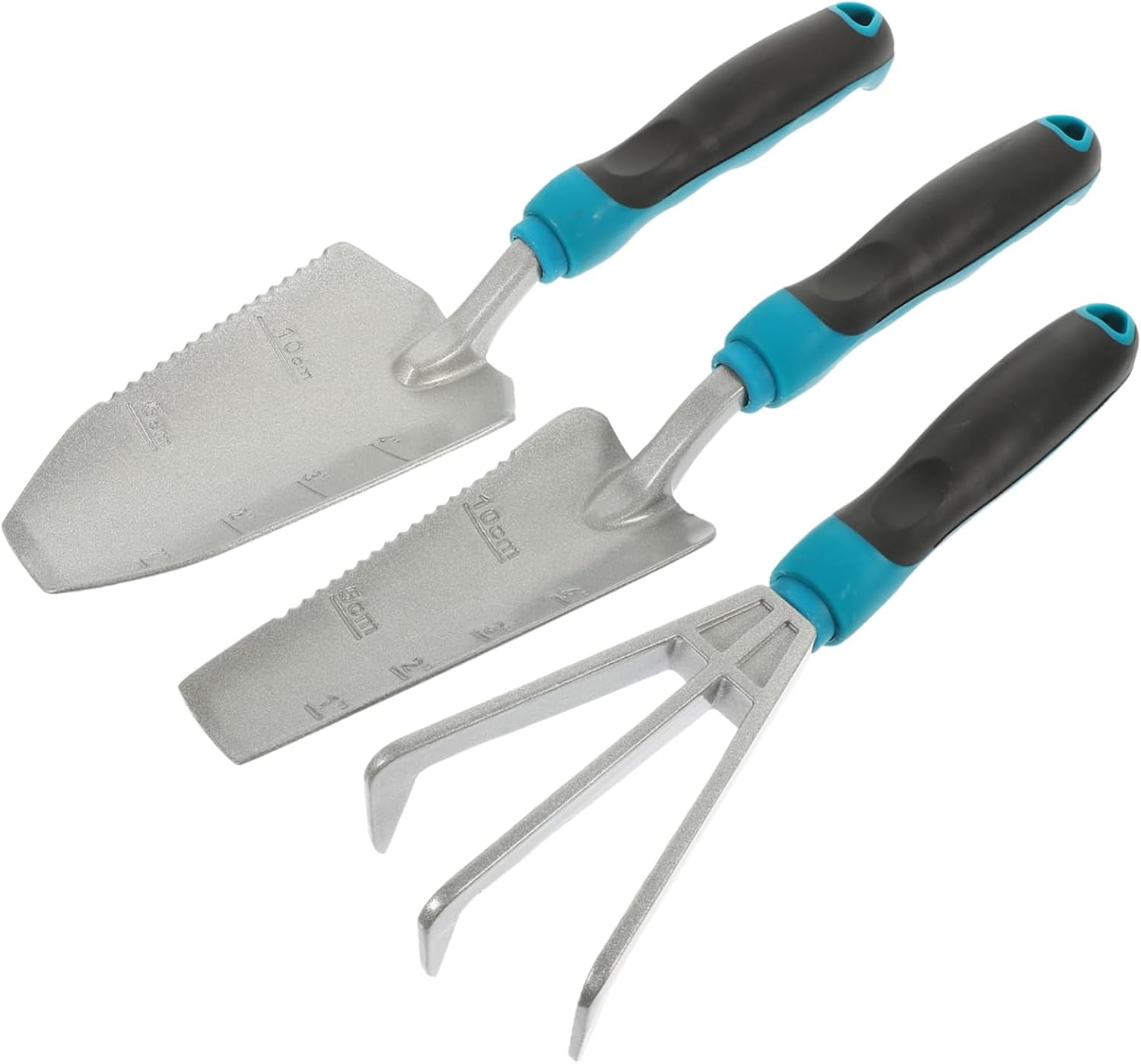 Wellsay Gardening Hand Tool Set 3pc Metal Gardening Tools Kit for ...