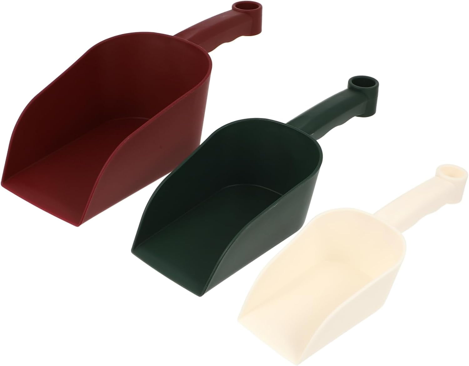 Wellsay Gardening Tools 3 Piece Set Pp Plastic Soil Shovels for Potting ...