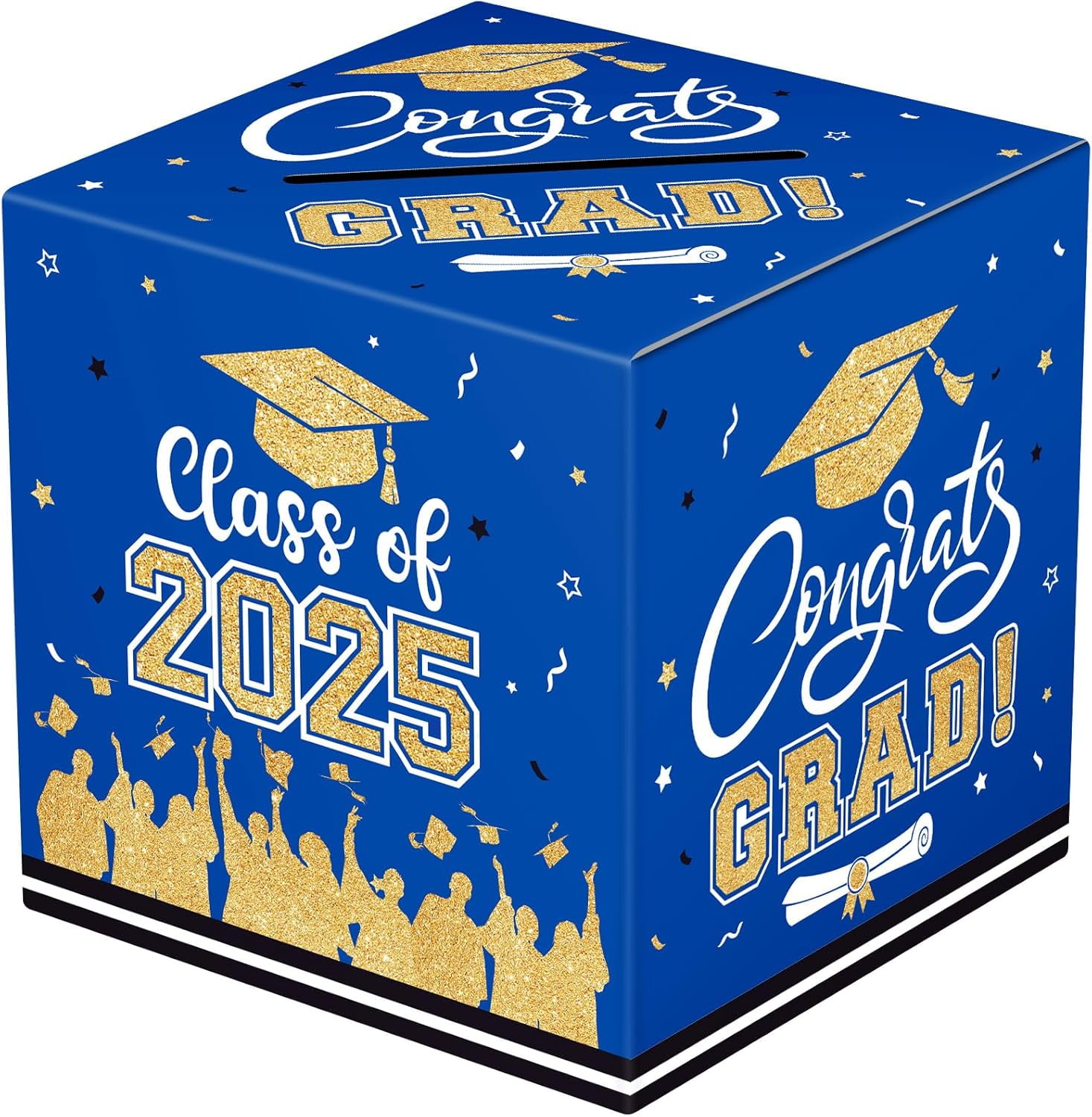 Wellsay Graduation Card Box 2025 - Congrats Grad Card Boxes Holder ...