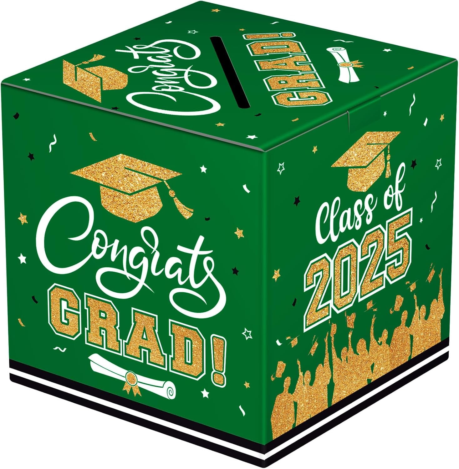 Wellsay Graduation Card Box 2025 - Congrats Grad Card Boxes Holder ...