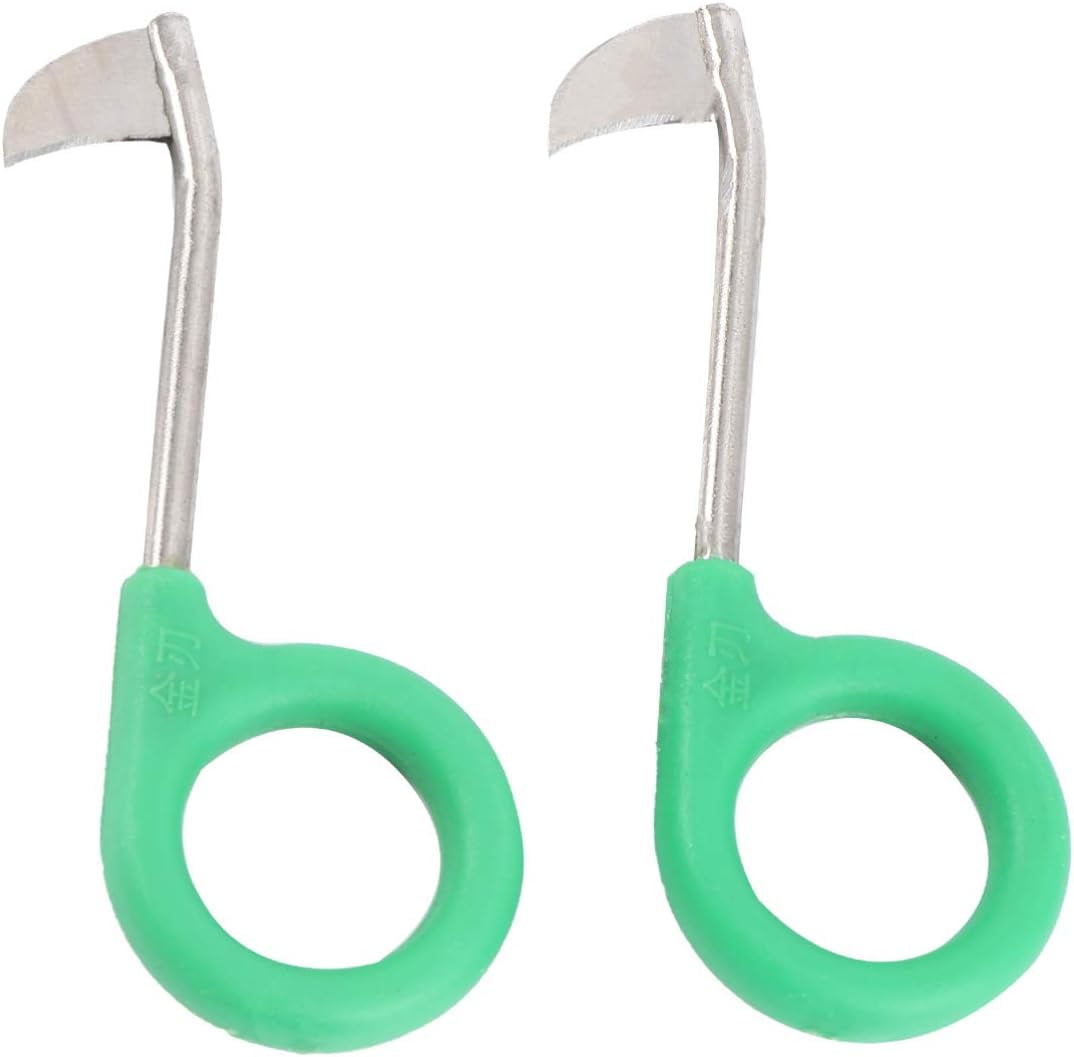 Wellsay Green Grapes 2PCS ring cutting ring stripping cutting scissors ...