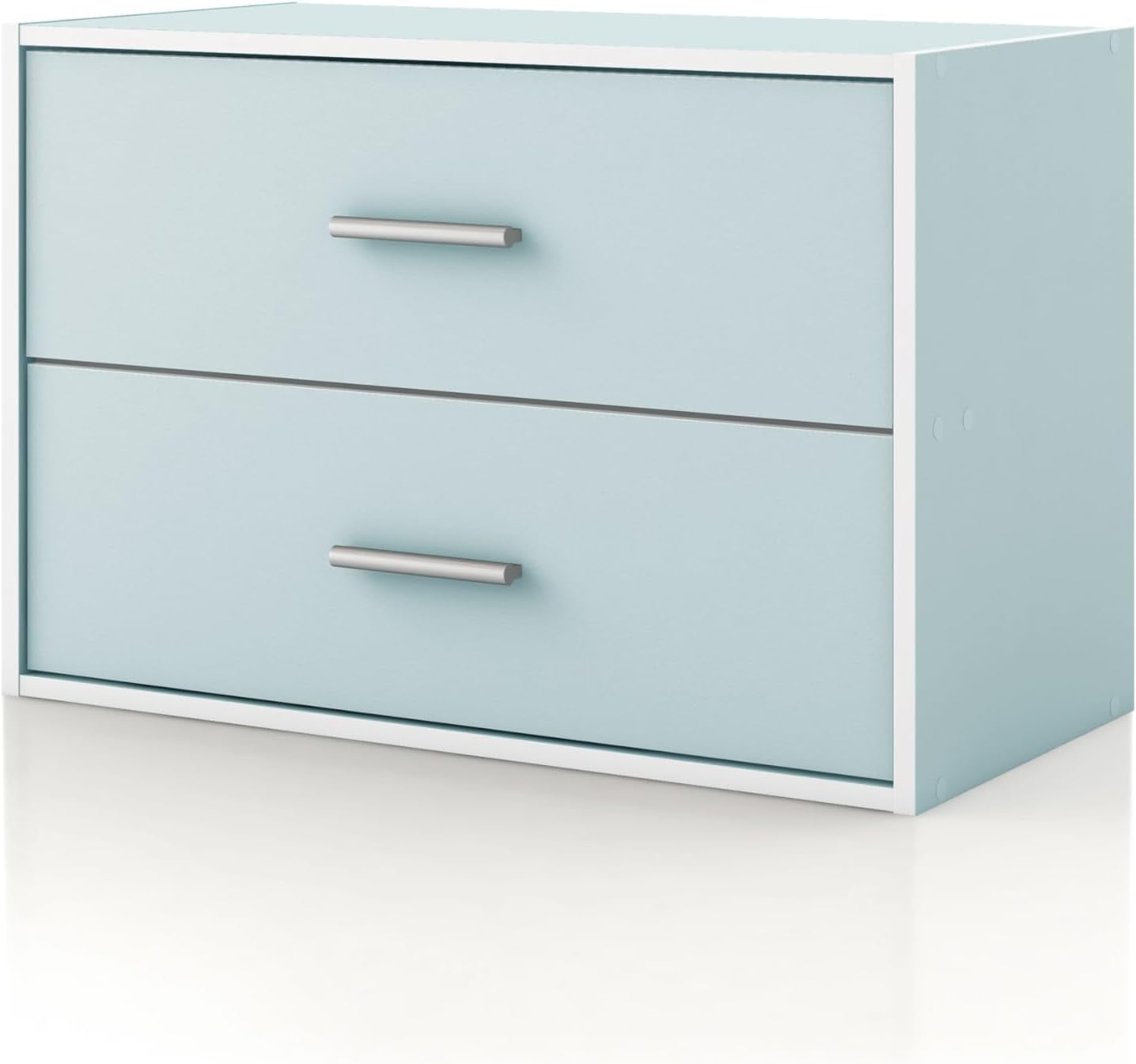 Wellsay HOMES: INSIDE + OUT Apexa 2-Drawer Wooden Stackable Storage ...