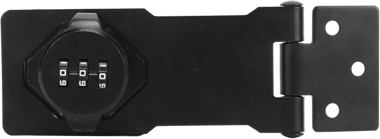 Wellsay Hasp Lockable, Security Hasp Lock with Number Code, Cabinet ...