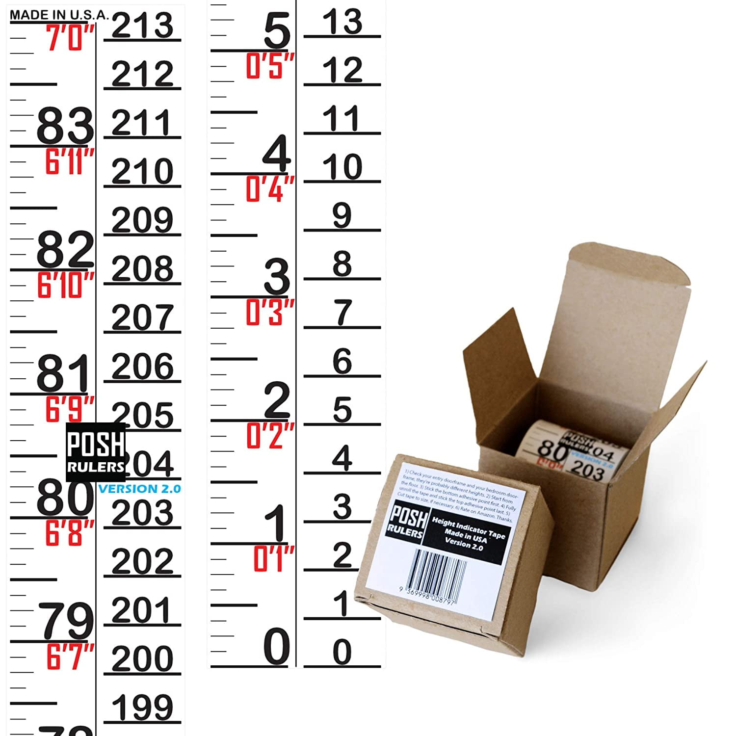 Wellsay Height Indior Tape Ruler. Version 2.0. . Growth Chart. Height ...