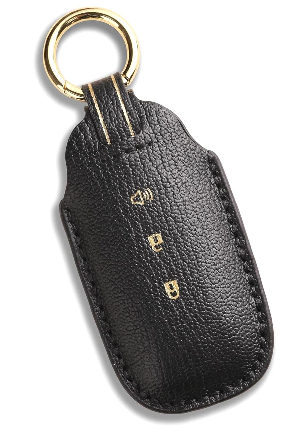 Wellsay High-Quality Leather 3-Button Key Fob Protector for Pathfinder ...