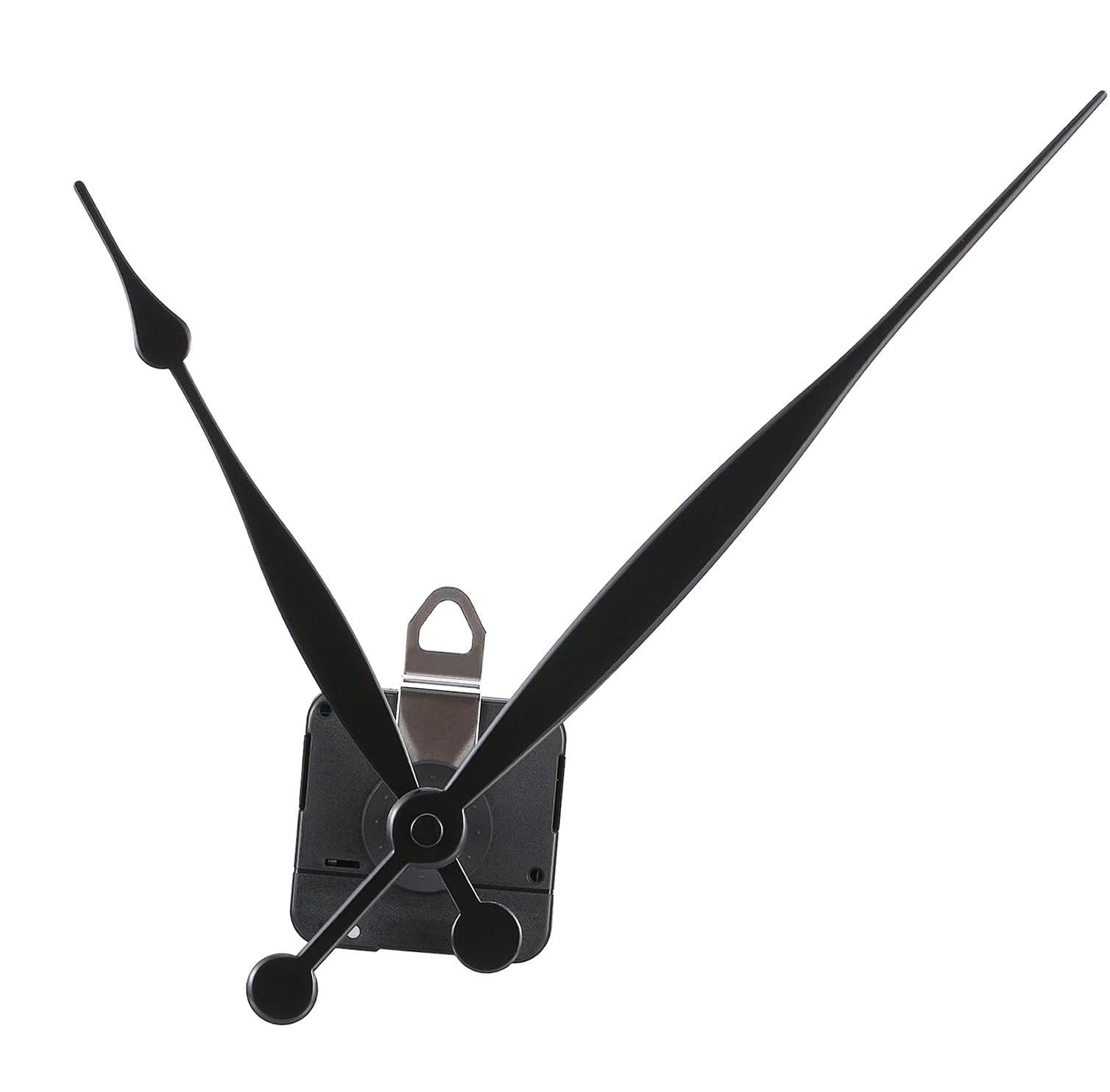 Wellsay High Quartz Clock Movement Kit with Extended Hands and Spade ...