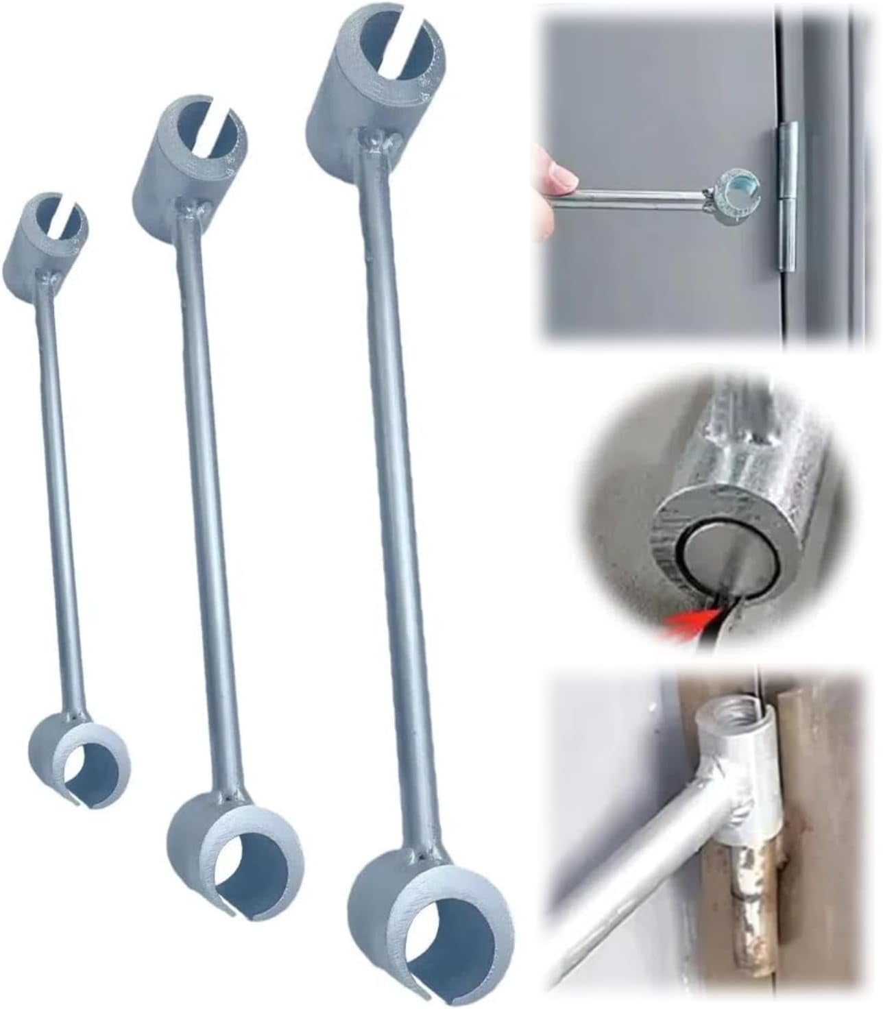 Wellsay Hinges Gap Adjusting Wrench, 2024 Upgraded Door Hinge Repair Spanner Adjustable Wrench ...