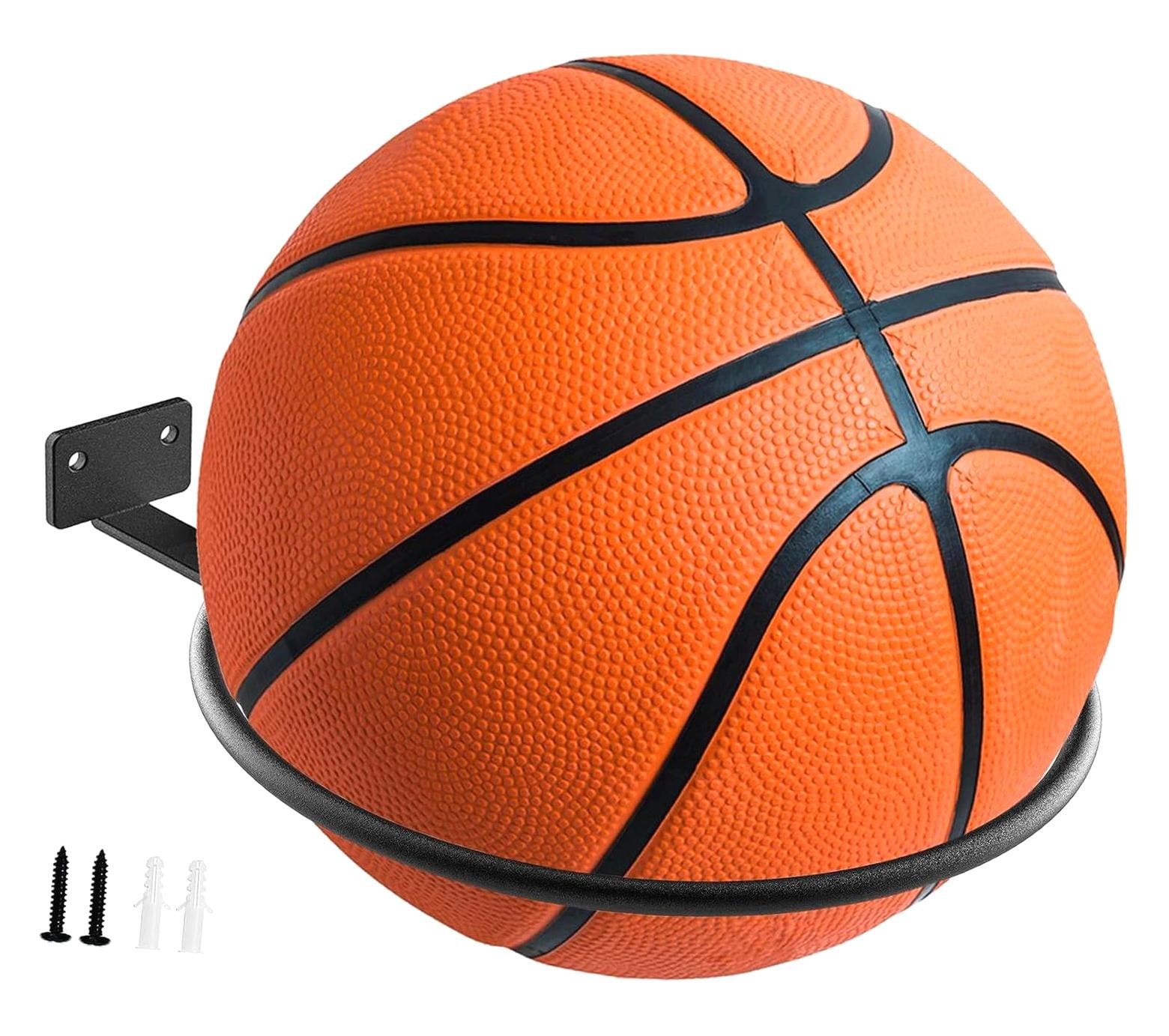 Wellsay Holder Wall Mount Soccer Display Rack Metal Ball Display Stand ...