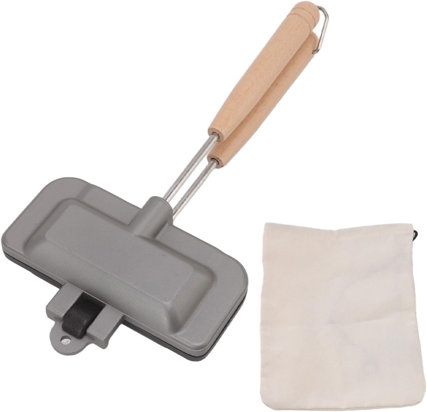 Wellsay Hot Sandwich Maker, Hot Dog ster, Double Sided Sandwich Ba Pan ...