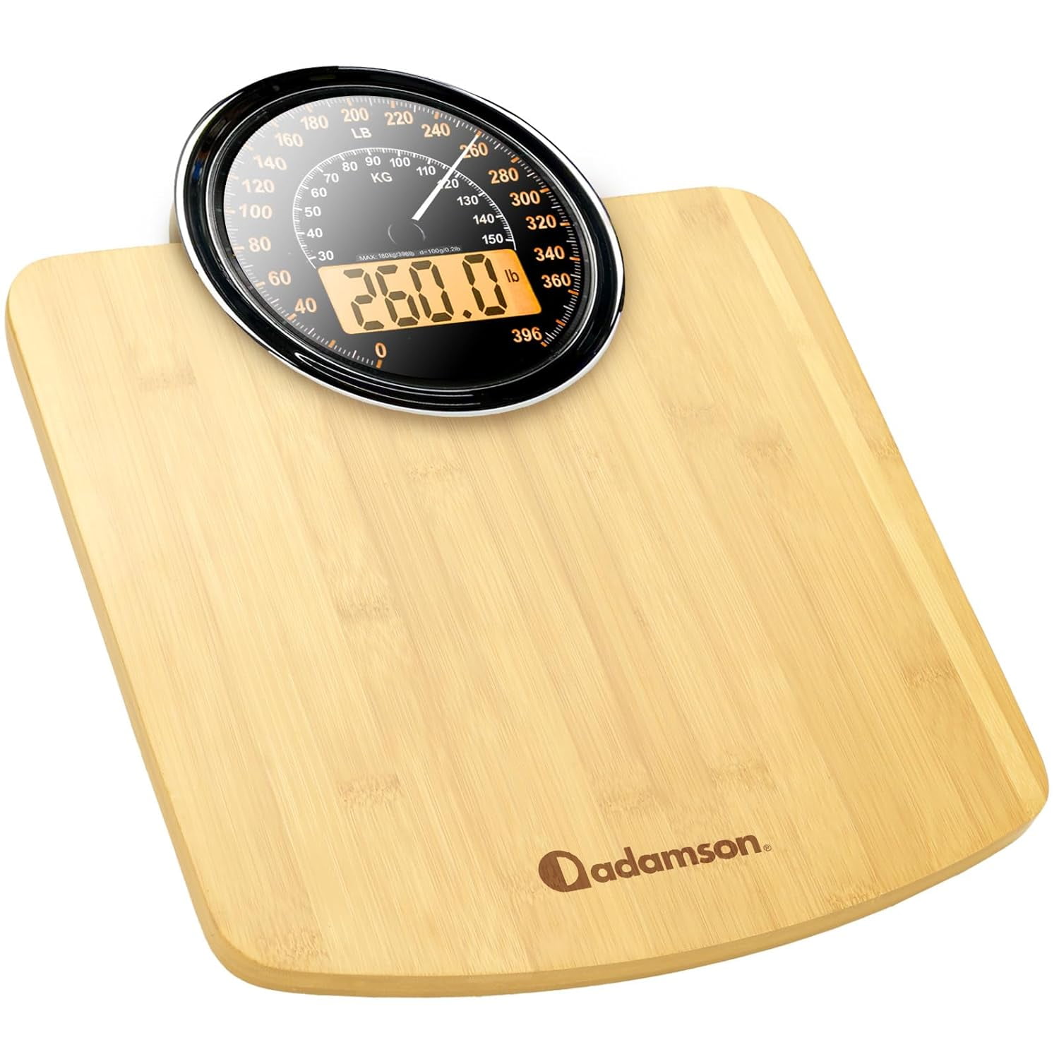 Wellsay Hybrid 2-in-1 Analog & Digital Weighing Scale for Body Weight ...