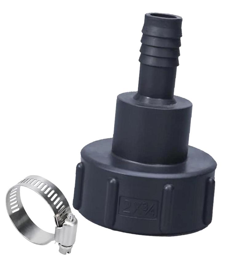Wellsay IBC Tank Fittings Adapter, with 275-330 Gallon Tanks, Drain ...