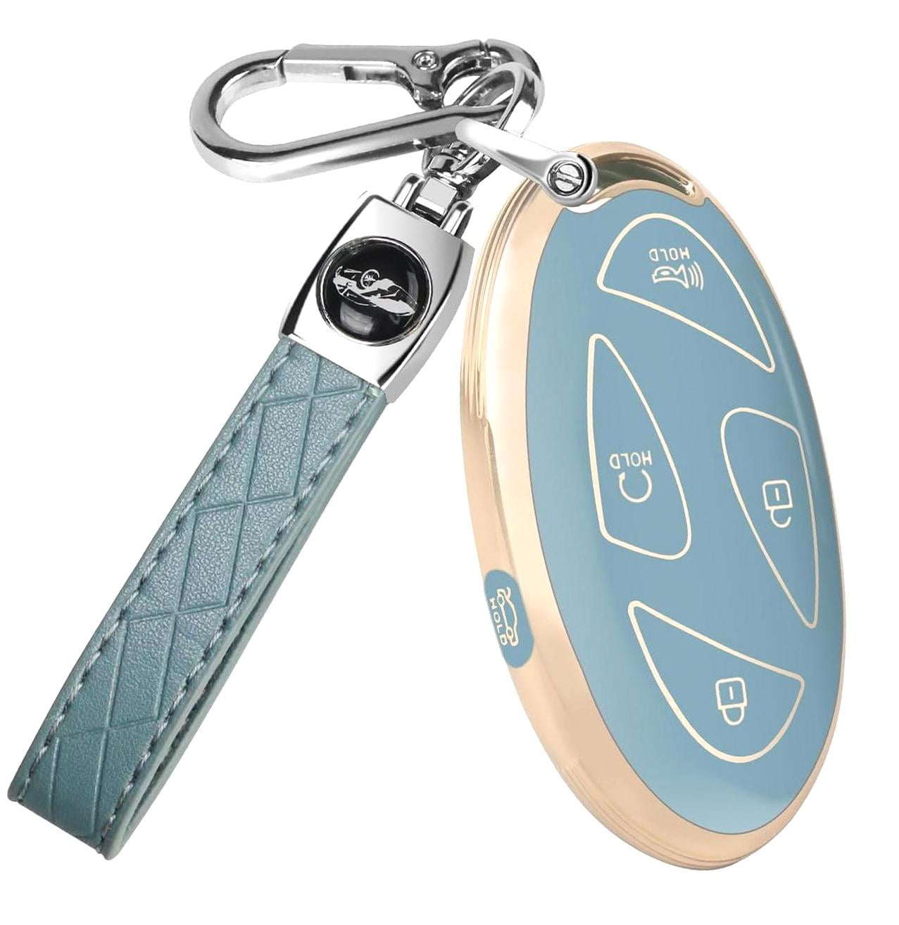 Wellsay Ioniq 6 Key Fob Cover, Soft TPU 360-Degree Protection with ...