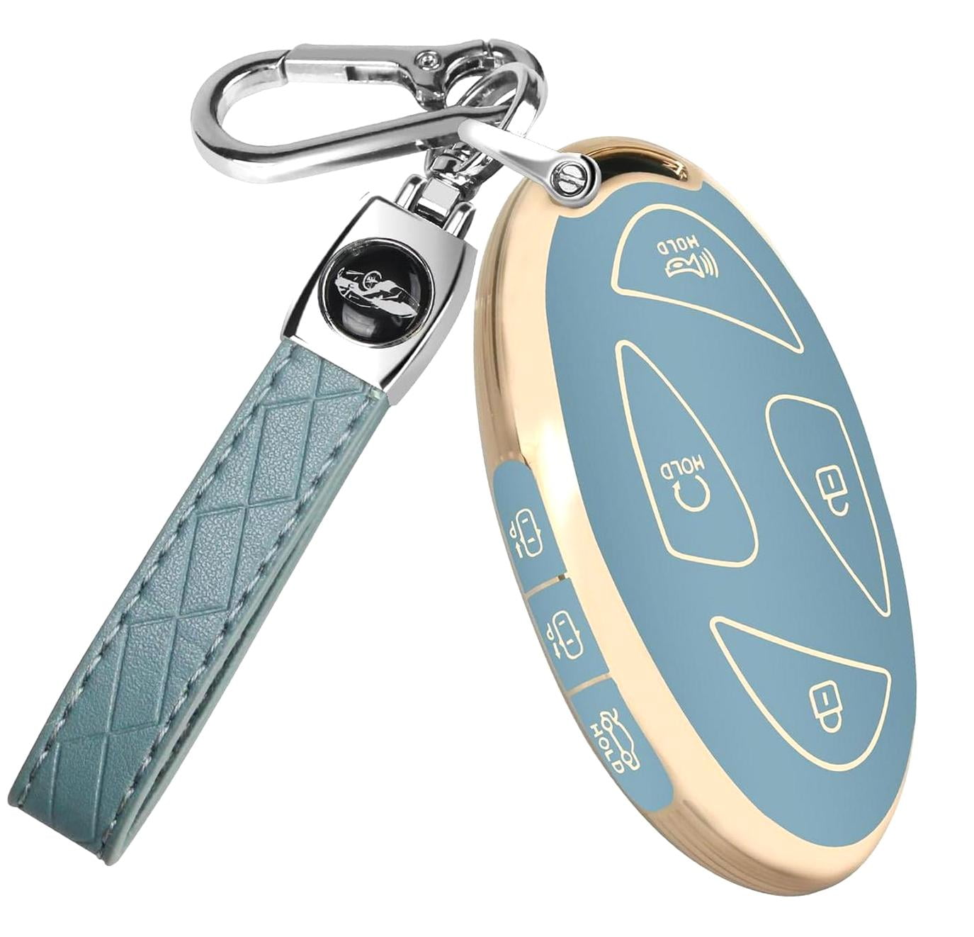 Wellsay Ioniq 6 Key Fob Protector, Soft TPU 360-Degree Cover with ...