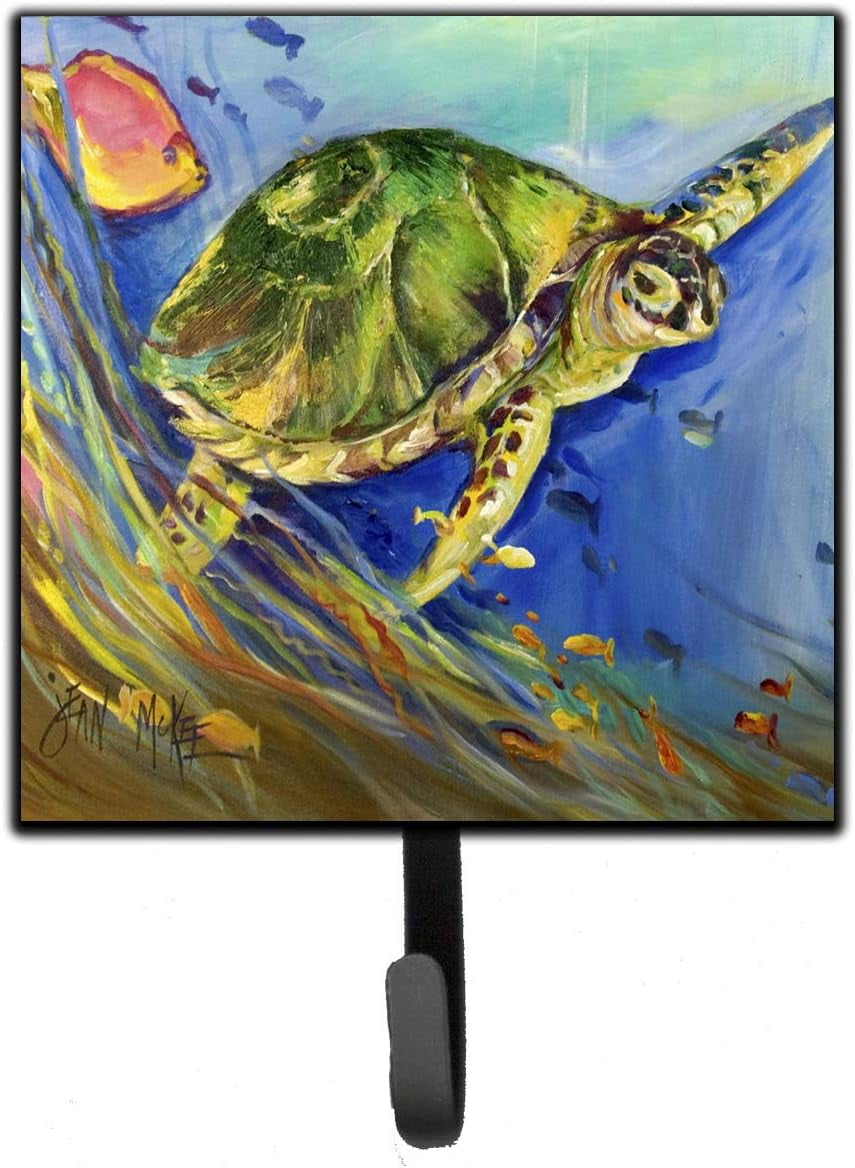 Wellsay JMK1262SH4 Loggerhead Sea Turtle Leash or Key Holder, Wall ...