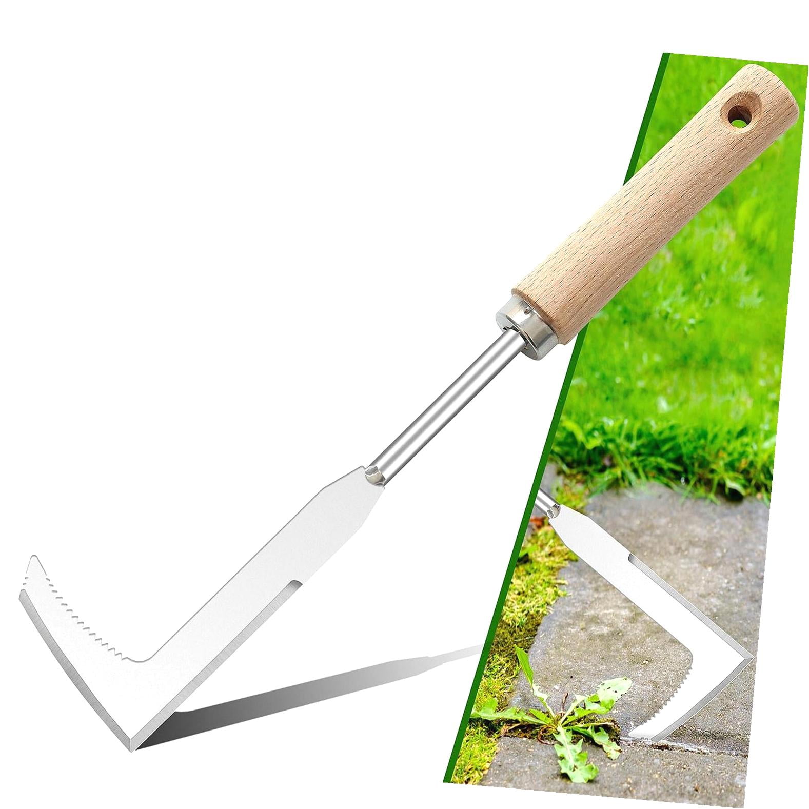 Wellsay Japanese L-Shaped Crack Weeder, Manual Gardening Tool for ...