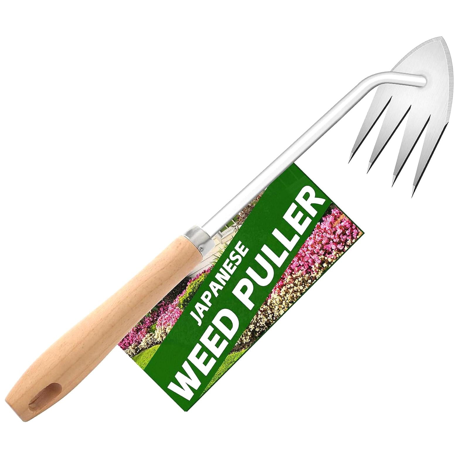 Wellsay Japanese Weed Extractor Garden Implement - Manual Weed Removal ...