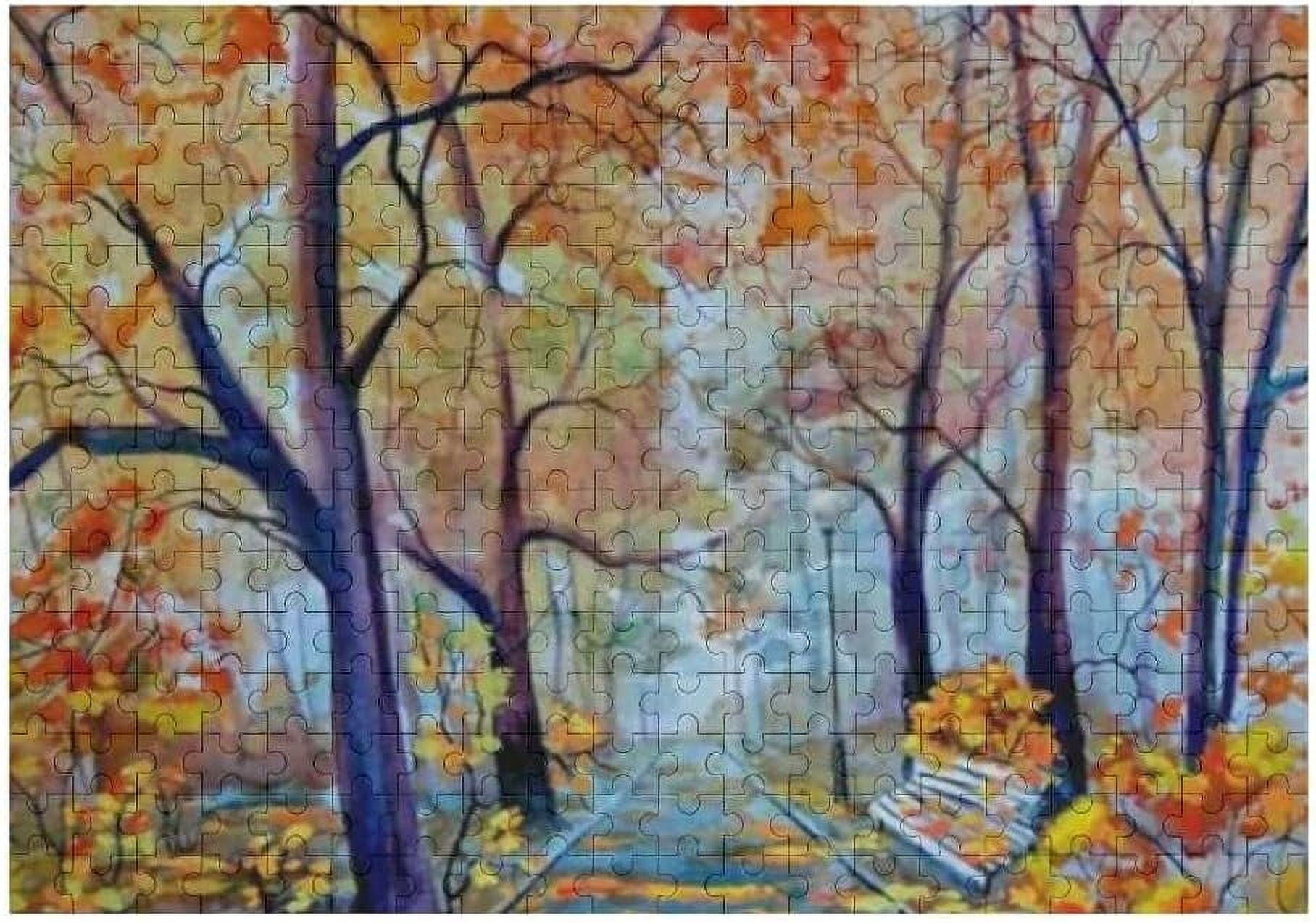 Wellsay Jigsaw Puzzles Artwork Gift for Adults Teens Beautiful Bright ...