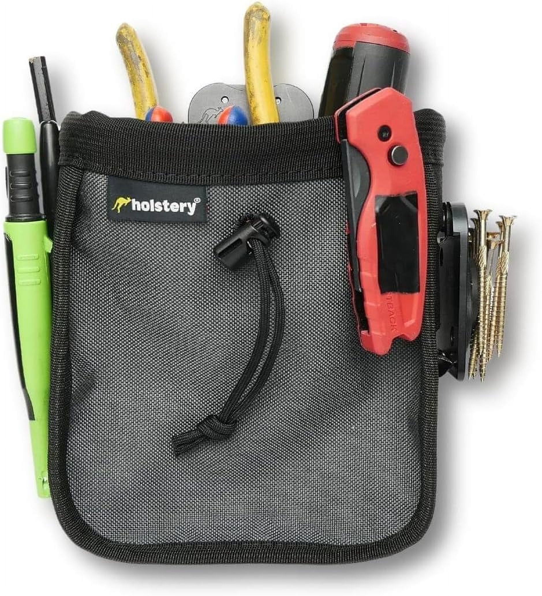 Wellsay Joey Pouch | Clip-On Tool Belt Bag for Tools, Screws, and Nails ...