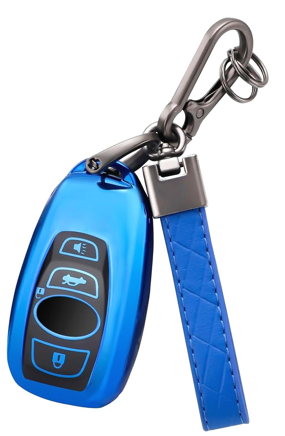 Wellsay Key Fob Cover with Forester Crosstrek Outback WRX Ascent ...