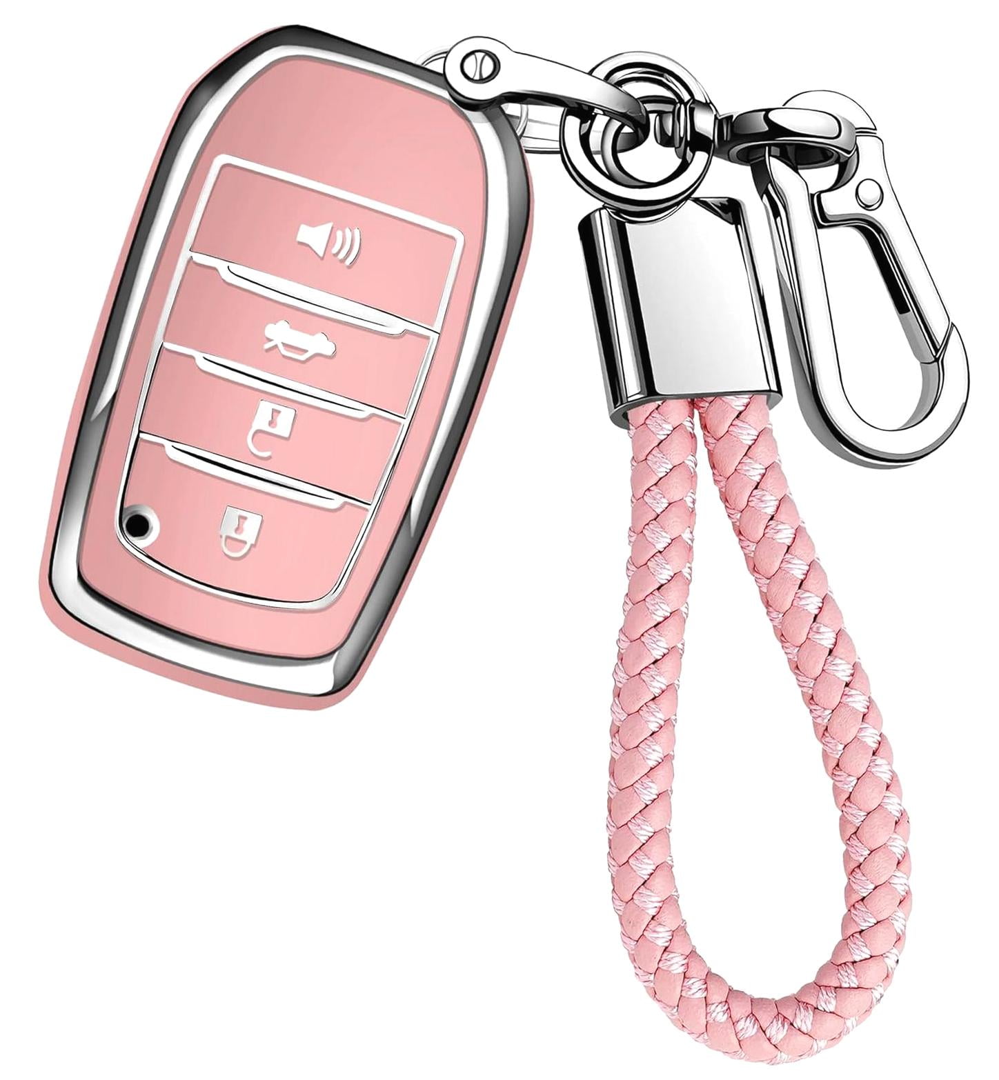 Wellsay Key Fob Cover with Keychain for 2025 Camry, 2020-2025 RAV4 ...