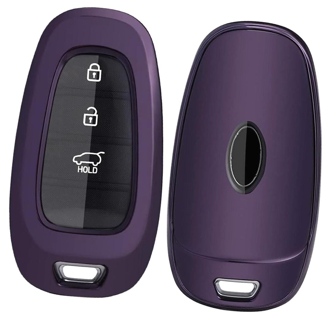 Wellsay Key Fob Cover for Sonata Santa Fe Tucson, Soft TPU Remote ...