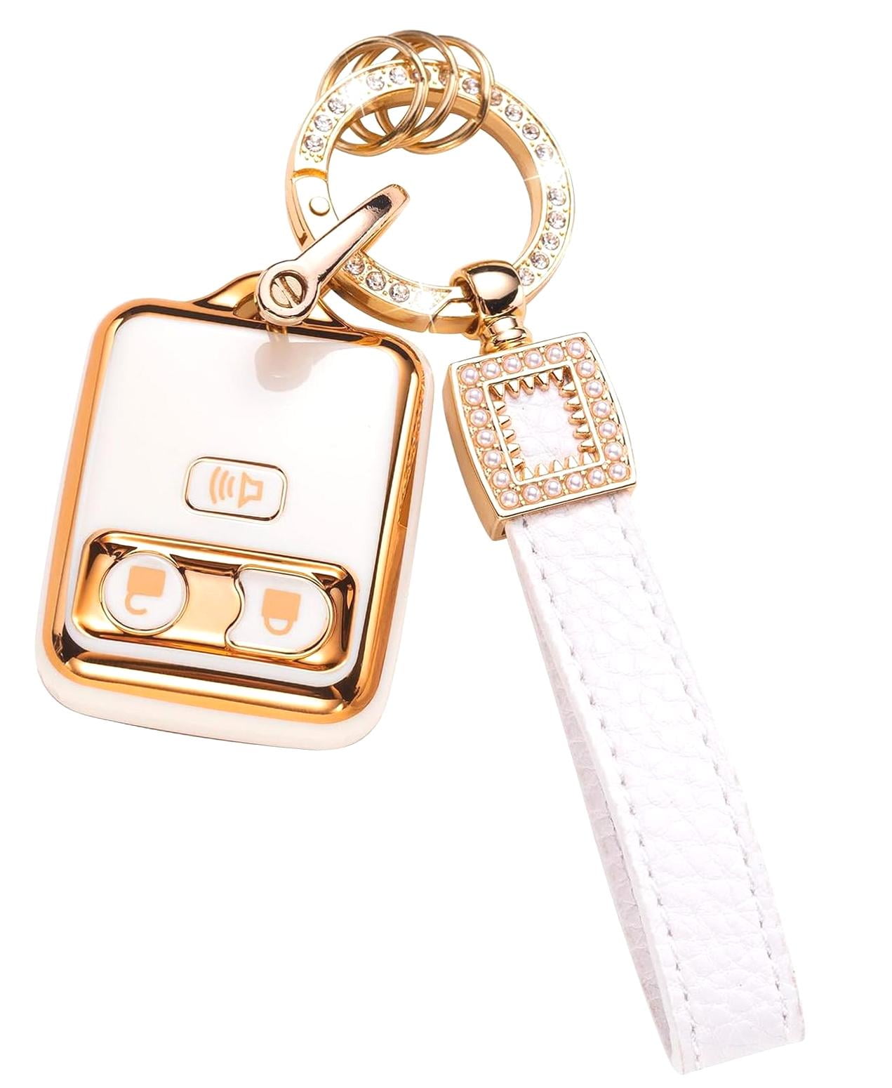 Wellsay Key Fob Cover with Keychain, 1998-2010 F150 F250 F350 F450 F550 ...