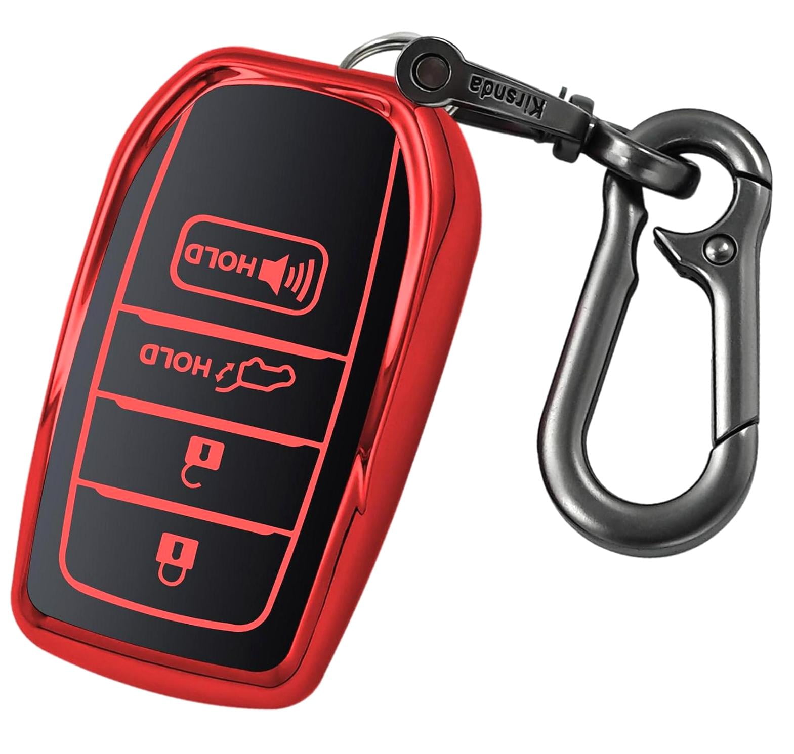 Wellsay Key Fob Cover with Keychain, TPU Protective Case for Venza ...