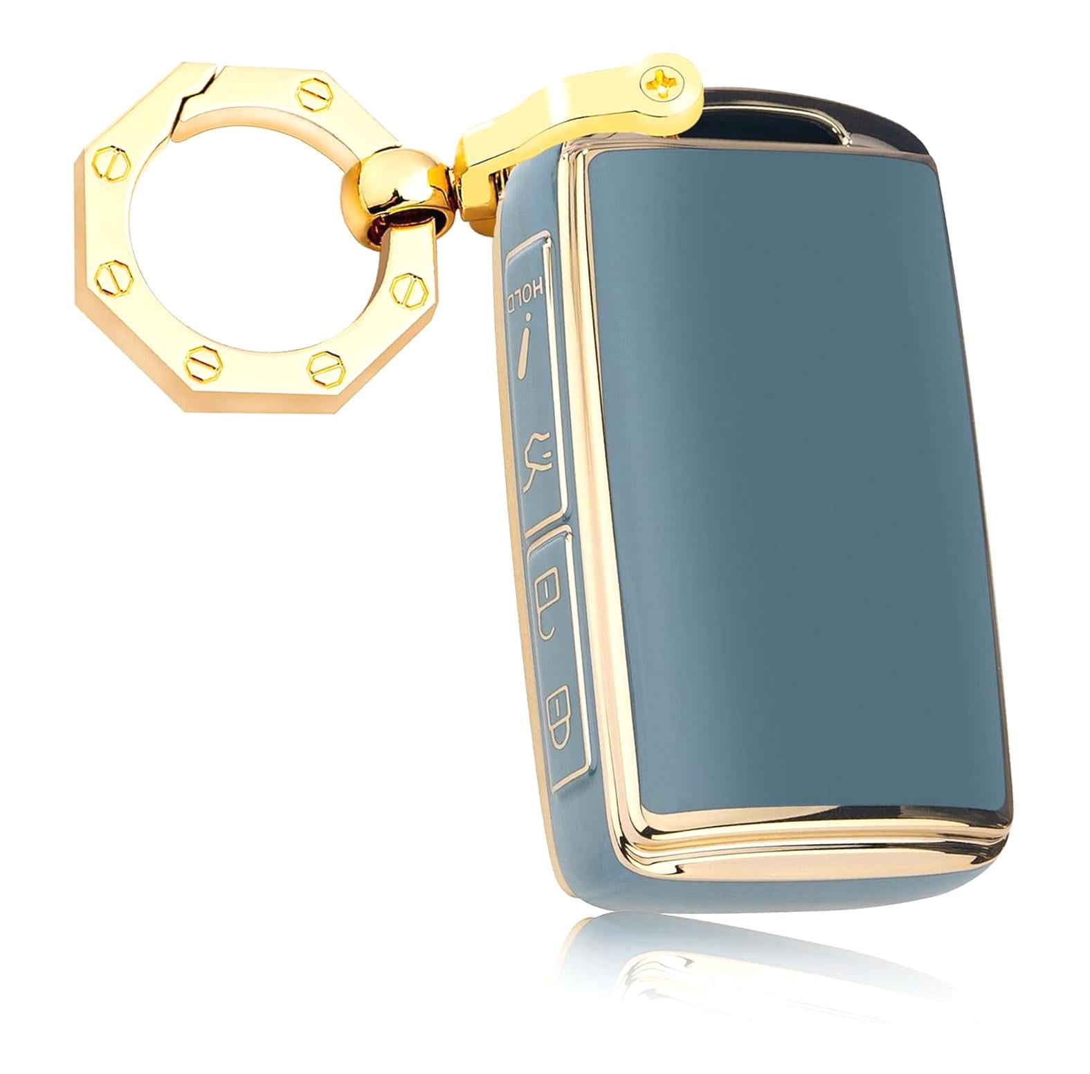 Wellsay Key Fob Cover with Keychain for 3 Hatchback CX-5 CX-30 CX-12 - Walmart.com